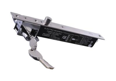China Stainless Steel Electric Bolt Lock for Frameless Glass Door 12V 24V Fail Secure for sale