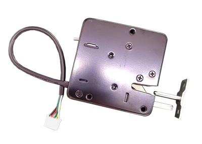 China Solenoid Electric Cabinet Lock 12V DC Dual Feedback Sensor 80x78.5x14mm for sale