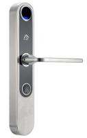 China European Style Biometric Fingerprint Door Lock - 100 User Capacity, 304 Stainless Steel, 6V DC Battery for sale