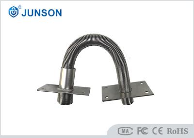 China 304 Stainless Steel Armored Door Loop 180mm Access Control Cable Protector for sale