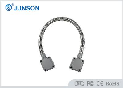 China 304 Stainless Steel Armored Cable Door Loop 400mm Zinc Alloy Head Surface Mount for sale