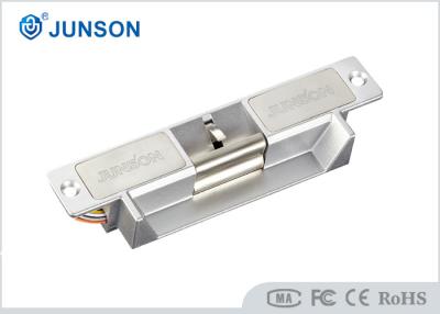China JS-137S Fail Secure Burglary Resistant Electric Door Strike 100kg Holding Force 12V/24V DC for sale
