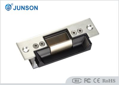 China JS-136 Electric Strike Lock 800kg Holding Force 12V/24V DC Zinc Die-Cast ANSI Standard for Narrow Frame Doors for sale