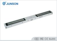 China JS-280D 280kg Double Door Magnetic Lock with LED Indicator - 12V/24V DC Fail-Safe Access Control for sale