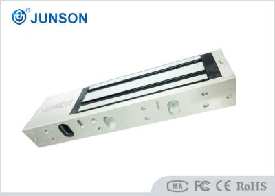 China JS-500S 1200lb Holding Force Electromagnetic Lock with LED - 12/24V DC for Single/Double Doors for sale