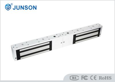 China JS-350D Fail Safe Electromagnetic Lock 800lbs*2 Double Door Magnetic Lock with 12/24V DC Dual Voltage for sale