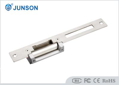 China 12V DC Fail Secure Electric Strike Lock 250x32x33mm Stainless Steel for Wooden Doors for sale