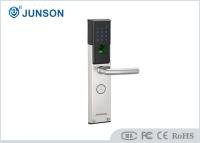 China 304 Stainless Steel Fingerprint Door Lock with Keypad - 100 User Capacity, 6V DC Power, 327×79×86mm Dimensions for sale