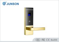 China Stainless Steel Smart Keyless Door Lock Fingerprint Password 100 Users 6V DC for sale