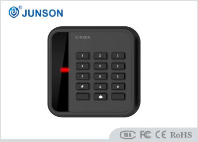 China Mifare RFID Card Reader 13.56MHz Door Access Security 86x86mm Wiegand 26bit for sale