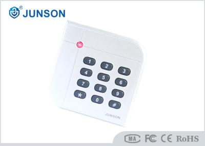 China Black Standalone RFID Card Reader 13.56 MHz 86x86mm Wiegand 26-bit for IC Mifare Access Control for sale