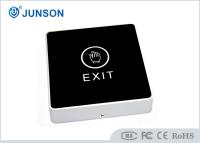 China 12V Touch Sensor Door Exit Push Button - 86x86x25mm Emergency Release with 500,000 Cycle Rating for sale