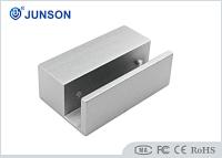 China Stainless Steel Electric U Bolt Bracket JS-100D for 10-15mm Glass Doors with 180 Degree Opening for sale