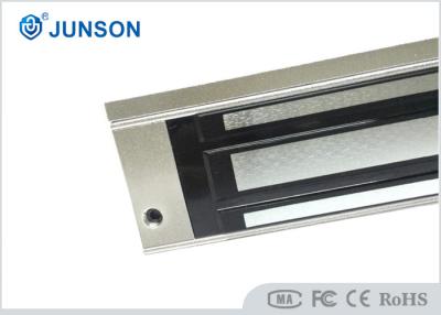 China Junson 280kg Electromagnetic Door Lock 12V 24V Anodized Aluminum Surface Finish for sale