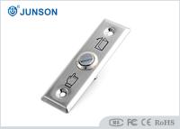 China Two Holes Emergency Exit Push Button 91x28mm Keyless Access Control with 500000 Cycle Life and 3A@36V DC Rating for sale