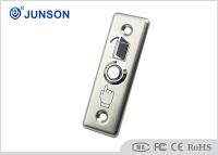 China Stainless Steel Exit Push Button 92x28mm Mechanical Access Control Door Release with 500,000 Cycle Life for sale