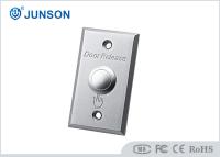 China Door Release Emergency Exit Push Button Switch Sandblast Finishing 86x50mm 3A 36V for sale