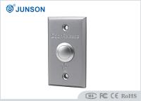China Emergency Exit Push Button 86x50mm Pure Copper Nickel Plating Door Release 3A 36V for sale