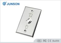 China Stainless Steel Electric Access Control Push Button 3A 36V DC NO NC COM for sale