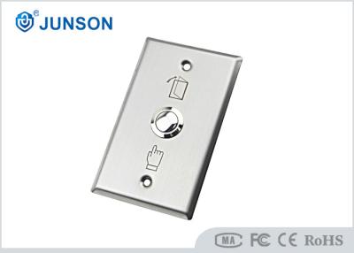 China Stainless Steel Electric Access Control Push Button 3A 36V DC NO NC COM for sale