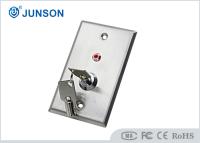 China DC36V LED Key Switch Exit Push Button for Door Access Control - 3A@36VDC, 500K Cycles, JS-S70L Model for sale