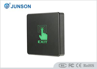 China Stainless Steel Touch Exit Button 12VDC NO NC COM 500000 Cycles 86x86mm for sale