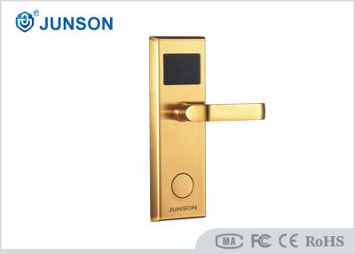 China Stand Alone RFID Hotel Lock System - 6V DC Battery, 1 Year Life, Stainless Steel Construction for High Security Access Control for sale