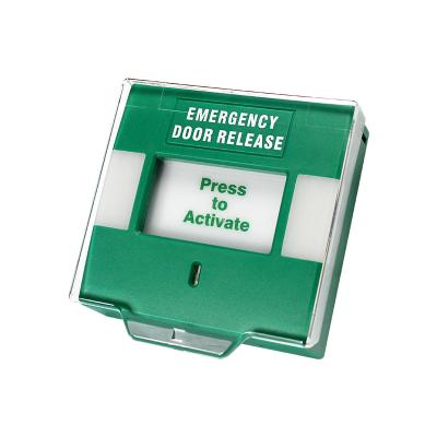 China Resetable Call Point with LED and Buzzer DPDT 2NO 2NC DC 12/24V 30mA for sale
