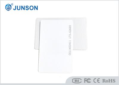 China EM4100 RFID Key Card 125kHz 0.18mm Thin PVC/PET Access Control System Cards 85.6x54mm for sale