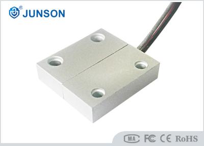China Zinc Alloy Door Contact Sensor 0.5A NO/NC Access Control Kit 20mm Distance for sale