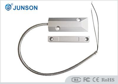 China JS-RC55 Wired Magnetic Door Switch for Metal Rolling Doors - 35mm Sensor Distance, 100V DC for sale