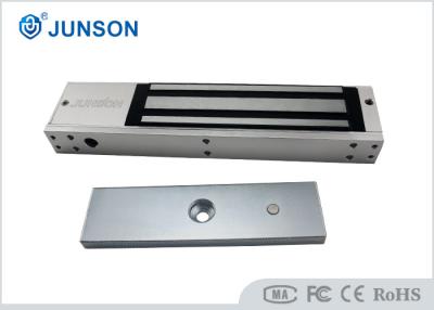 China JS-350S Single Door Magnetic Lock 800lbs Holding Force 12/24V DC with LED Status Indicator for sale