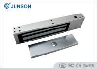 China 800Lbs Electromagnetic Lock Fail Safe JS-350TS Zinc Plating with Lock Sensor Timer 12V 24V for sale