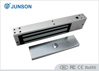 China 800Lbs Electromagnetic Lock Fail Safe JS-350TS Zinc Plating with Lock Sensor Timer 12V 24V for sale
