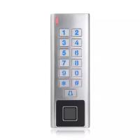 China Tuya App Waterproof Metal Case WIFI RFID Smart Lock Fingerprint Access Control 100 Users for sale