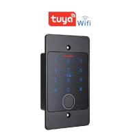 China Tuya WiFi Outdoor Fingerprint Access Control IP67 Waterproof 100 Fingerprints Keypad for sale
