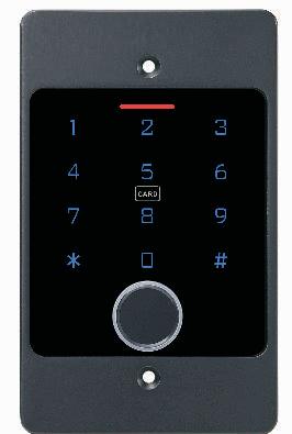 China Tuya WiFi Fingerprint Access Control IP67 Waterproof Metal Keypad 100 Fingerprints 1000 RFID Cards for sale