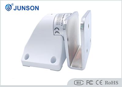 China JS-H36B Electromagnetic Door Holder 60kg Holding Force Dual Voltage 12V/24V DC Zinc Alloy Construction for sale