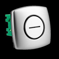 China Emergency Exit Push Button 86x50mm Pure Copper Nickel Plating Door Release 3A 36V for sale