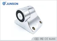 China JS-H37A-S Electromagnetic Door Holder 60kg Holding Force 12V/24V DC with Alarm Action for Smoke-Proof Doors for sale