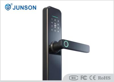 China Smart Fingerprint Door Lock FLX05 500DPI Sensor WiFi Tuya APP Multi-Access Aluminum Alloy Panel for sale