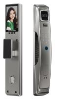 China Automatic Smart Lock Face Recognition Intercom 5000mAh Battery 3D Face Palm Vein for sale