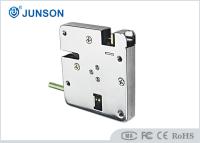 China Auto Flick Door Electric Cabinet Lock 12V 24V High Stability Solenoid with Micro Switch for sale