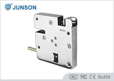 China Auto Flick Door Electric Cabinet Lock 12V 24V High Stability Solenoid with Micro Switch for sale