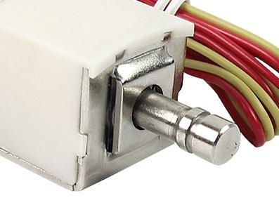 China Solenoid Electric Cabinet Lock ABS Housing 12V 24V DC Fail Secure 17mm Lockpin for sale