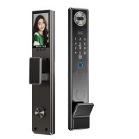 China Waterproof Smart Lock Real Time Video 3d Face Recognition Smart Fingerprint Lock for sale