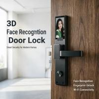 China Waterproof Smart Lock Real Time Video 3d Face Recognition Smart Fingerprint Lock for sale