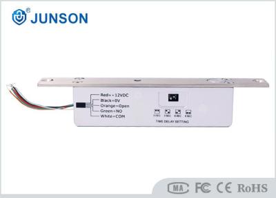 China Narrow Style LED Low Temperature Fail Safe Electric Bolt Lock 12V DC 1000kg Holding Force for sale