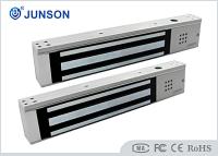 China 600lbs Electromagnetic Lock with Door Sensor 12V 24V Buzzer Alarm CE Certified for sale