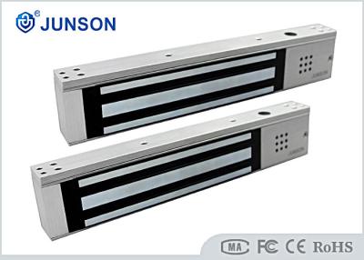 China 600lbs Electromagnetic Lock with Door Sensor 12V 24V Buzzer Alarm CE Certified for sale